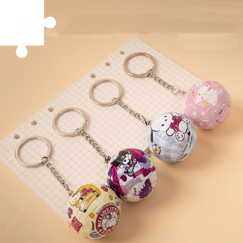 Sanrio 3D Sphere Keychain Puzzle – OrientCrafted